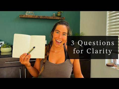 3 Journal Prompts for Clarity + Life Purpose Reflection