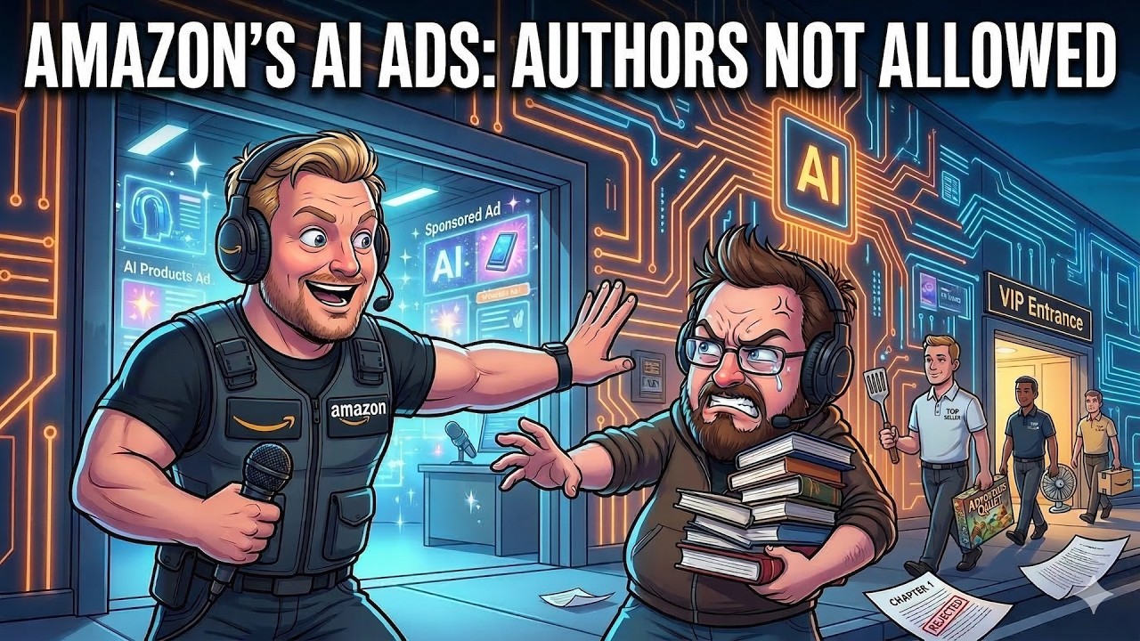 Authors Are BANNED From Using Amazon's New AI Ad Feature