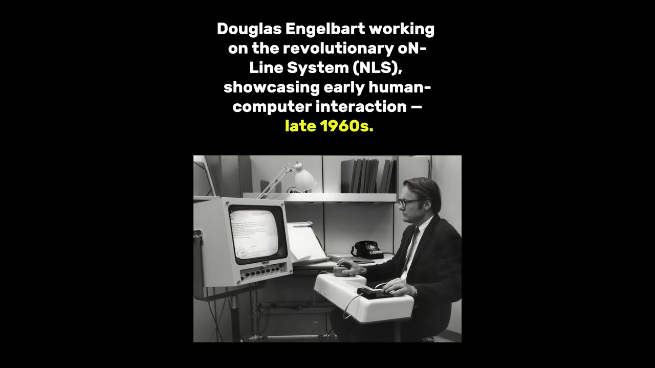 The Invention of the Computer Mouse | Douglas Engelbart’s 1960s Vision of the Future