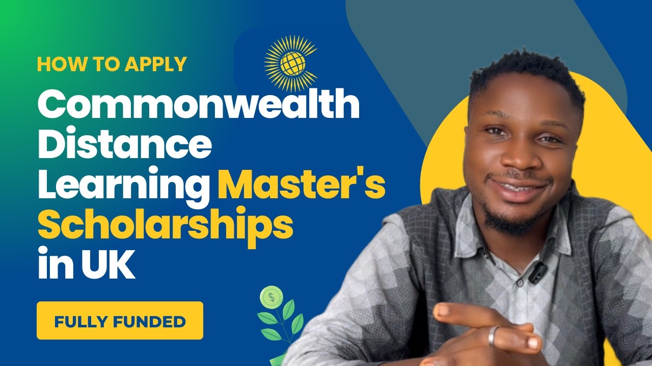 How to Apply for Commonwealth Distance Learning Scholarships | Fully Funded UK Master’s (2026)