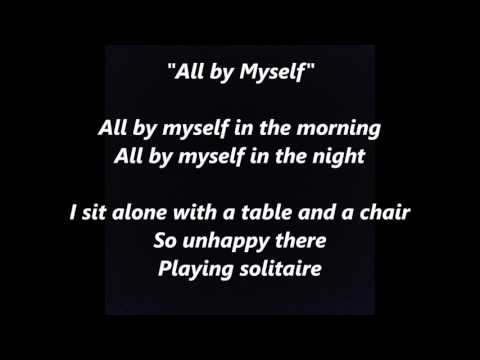 ALL BY MYSELF lyrics words text Irving Berlin sing along not Eric Carmen Rachmaninoff song