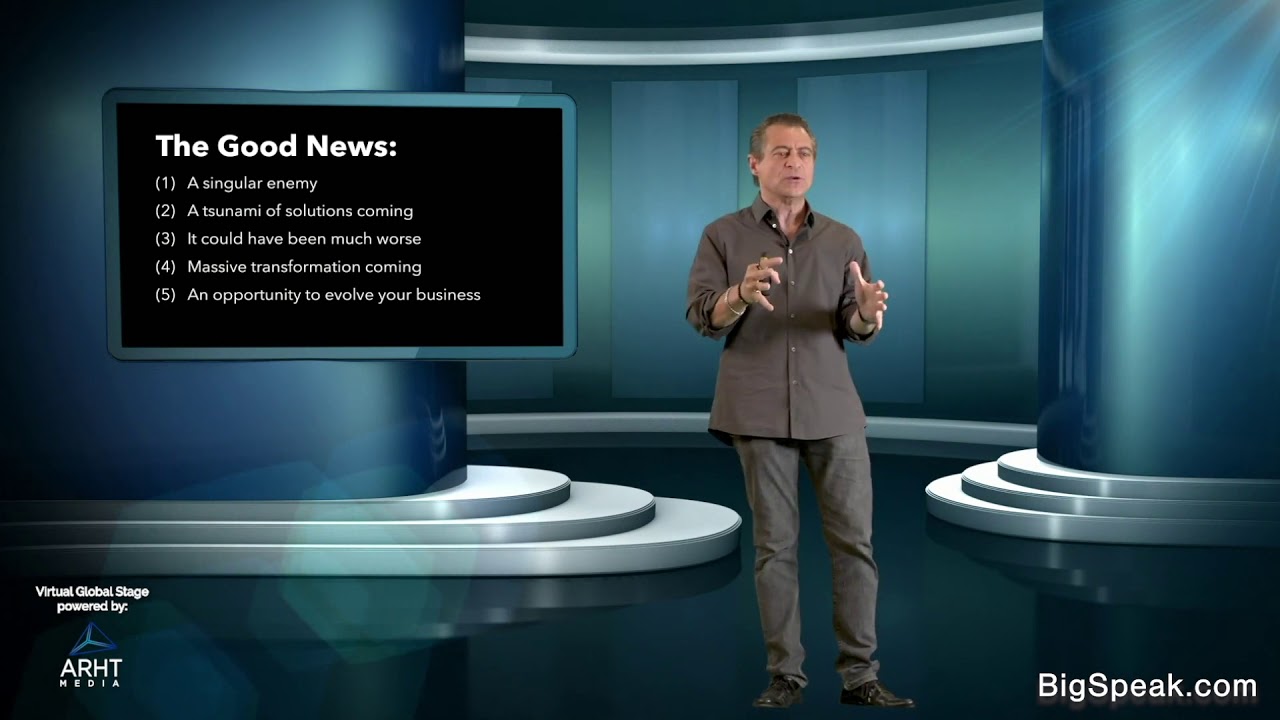 Peter Diamandis   Virtual Stage Keynote