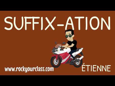 SUFFIXATION - Rock Your English Class - ÉTIENNE #rockyourclass #etienne #educorock