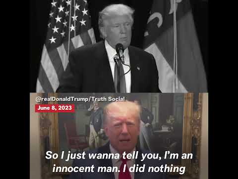 Trump Claims Innocence In Classified Documents Case Despite 2016 Comments