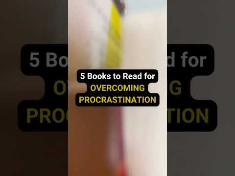 5 Books to Help You Overcome Procrastination