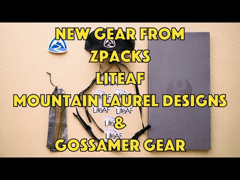 Unboxing the parcels from Zpacks, LiteAF, Mountain Laurel Designs and Gossamer Gear. アメリカから届いた小包を開封!