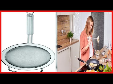 Rösle Stainless Steel Round Handle Kitchen Strainer, Fine Mesh, 7.9 Inch