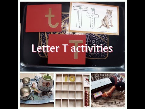 Letter T Activities