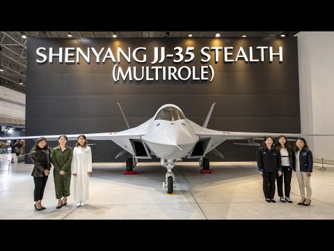 New NSANE New J-35 Stealth Fighter Unveiled in 2025! China’s Answer to the F-35 new launch!!!