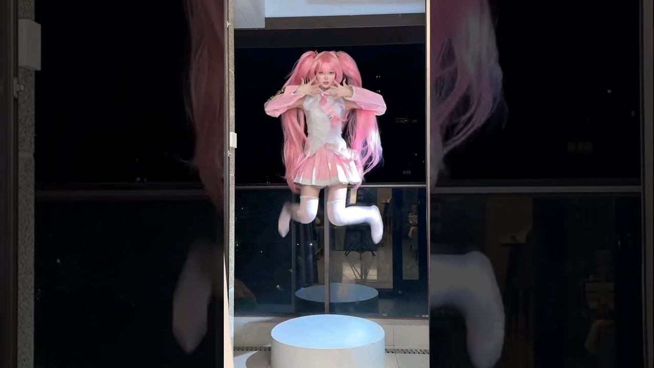 Sakura Miku Dancing Cosplay Costume