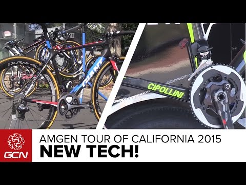 New Tech – SRAM Wireless, The New Giant TCR + Custom Paint | Amgen Tour Of California 2015