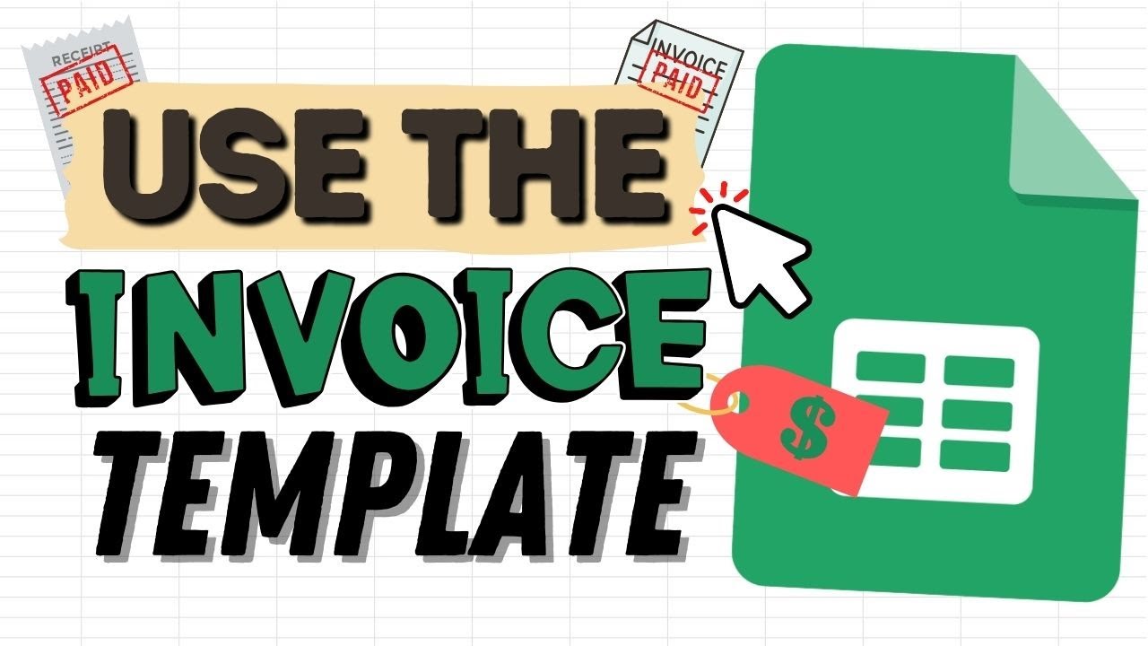 How to Use the Invoice Template in Google Sheets (Free & Easy Template)