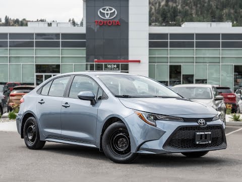 Blue Used 2020 Toyota Corolla L Walkaround - Kelowna Toyota