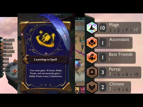 I Just Got 10 Mage With Learn To Spell As First Augment... IT IS INSANE!