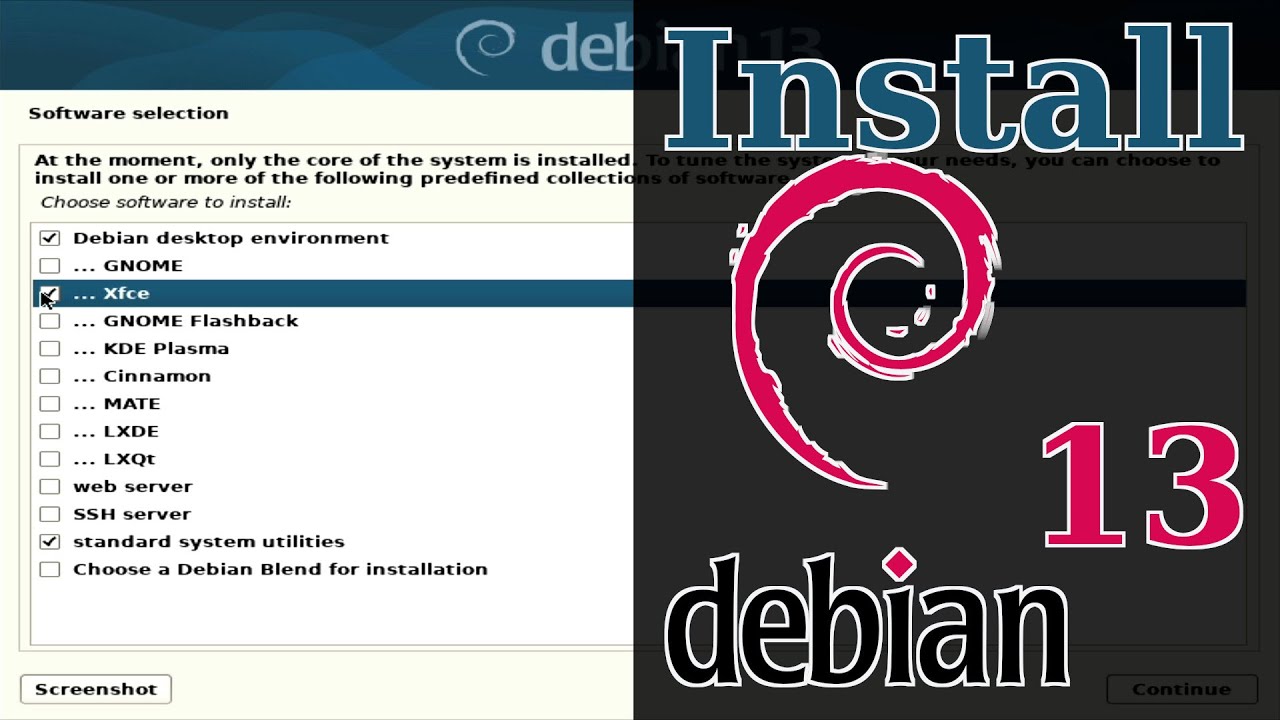Install Debian 13 with Encryption