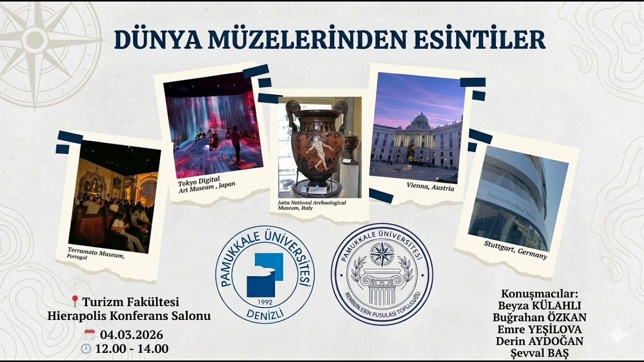 Rehberlerin Pusulası Topluluğu Dünya Müzelerinden Esintiler Etkinliği
