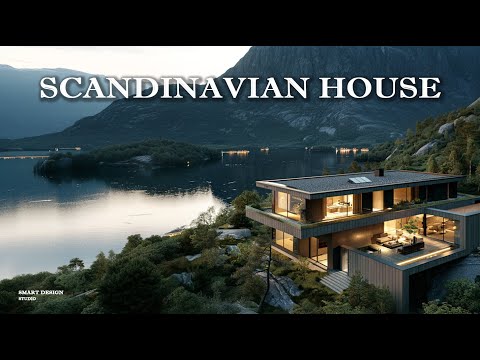 SCANDINAVIAN modern HOUSE above Norway’s Lysefjord | ARCHITECTURE DESIGN