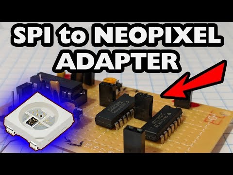 SPI to Neopixel Adapter