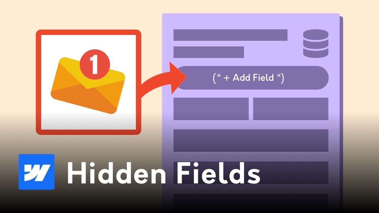 Webflow CMS Forms: Add Hidden Fields for Dynamic Email Notifications