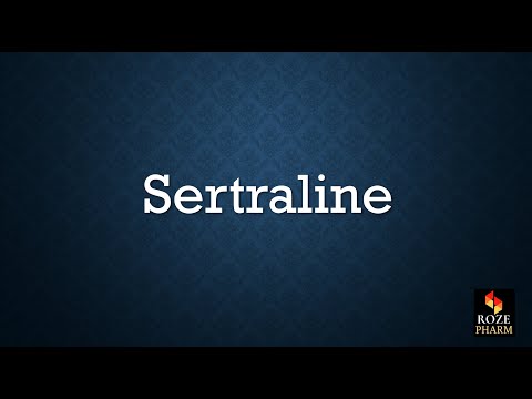 Sertraline pronunciation, antidepressant drug, anxiety, SSRI medicine, pharm, How to say