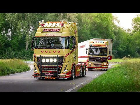 TEKNO Event Truckshow 2025 with Scania V8 open pipes sound