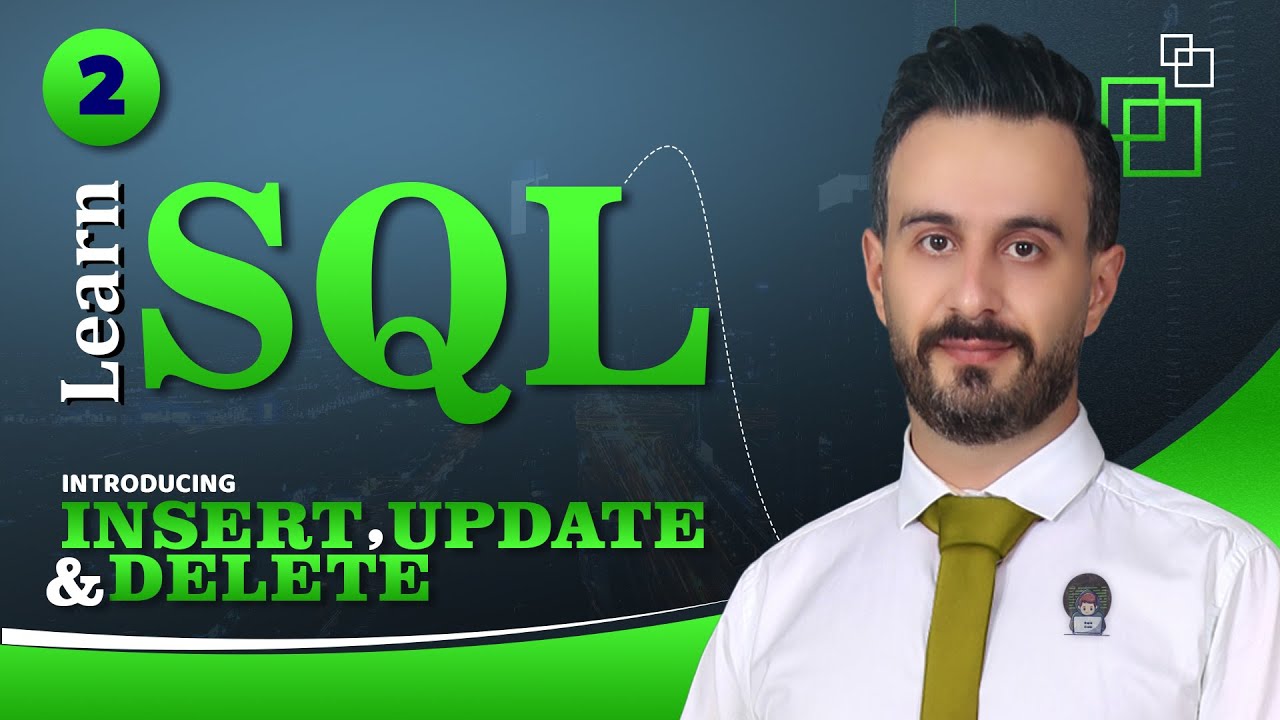 SQL INSERT, UPDATE & DELETE tutorial