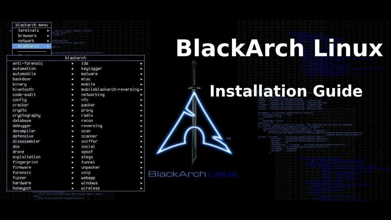BLACKARCH LINUX INSTALLATION GUIDE  | IN VIRTUAL BOX  | BLACK ARCH LINUX STEP BY STEP TUTORIAL