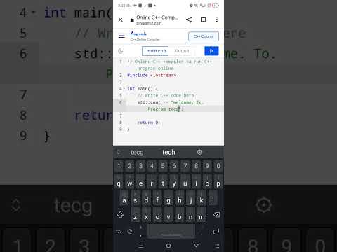 C++ Compiler online tutorial