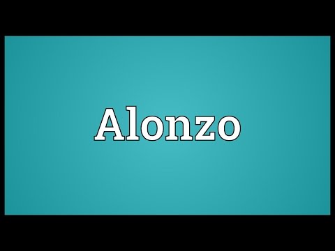 Alonzo Meaning