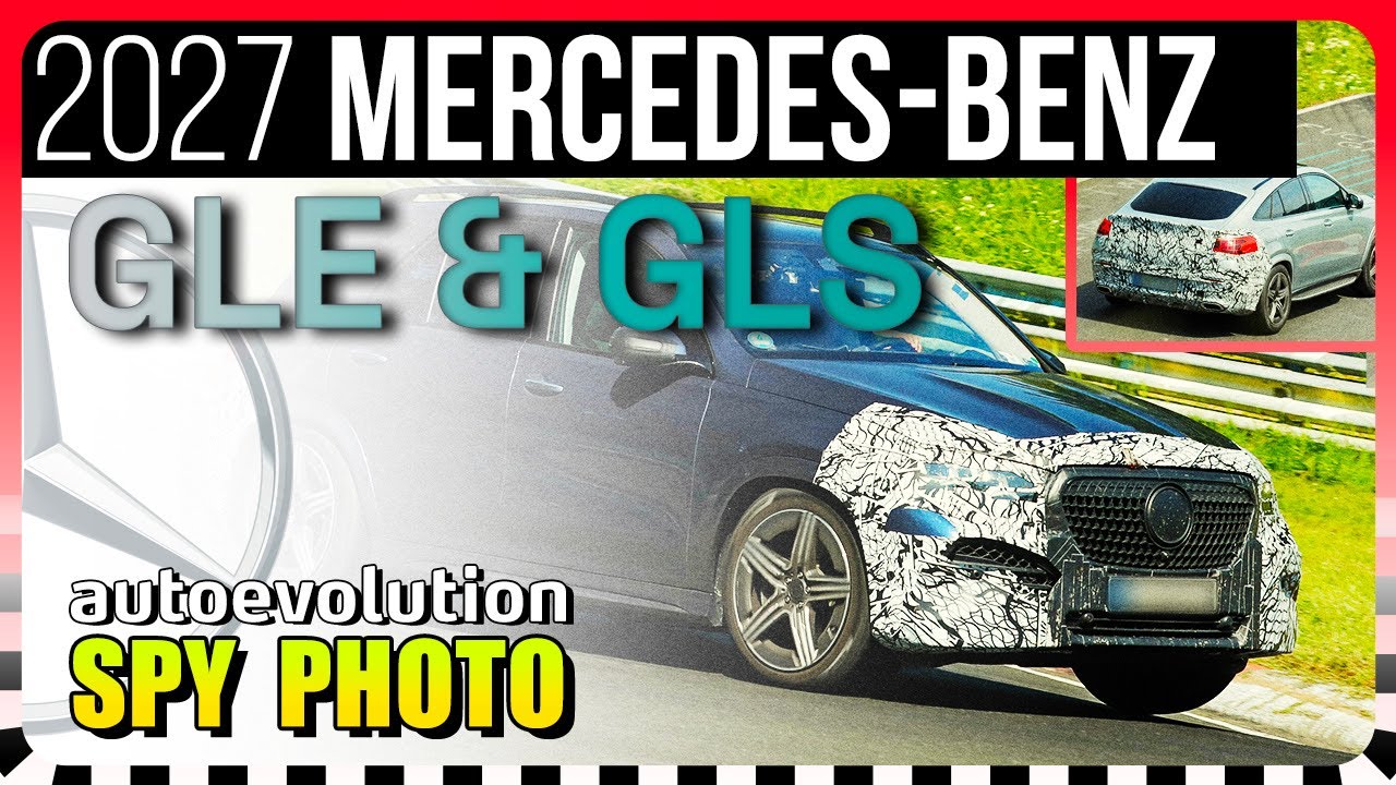2027 Mercedes-Benz GLE and GLS Continue Testing at the Nurburgring ...
