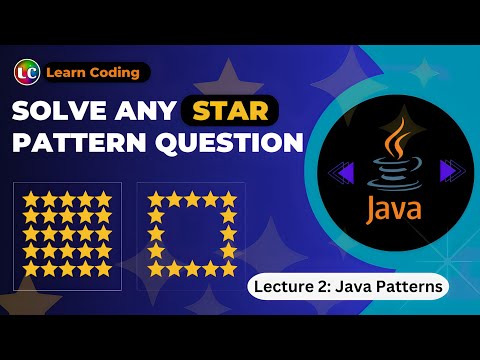 Learn Java Star Pattern Program Logic | Learn Coding - Mind Luster
