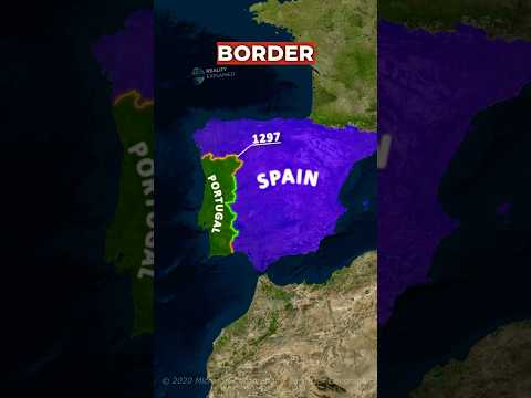 Top 3 Oldest Borders In The World...????#shorts #geography #maps #facts #spain #france #borders