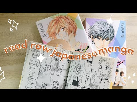 How to Read Raw Manga as Japanese Beginners 🎏