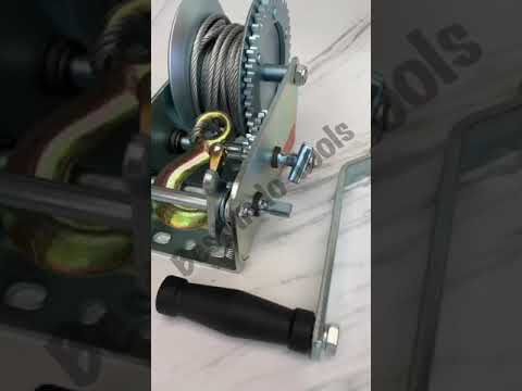 HAND WINCH 1 T TON 2500 LBS 8 METER KAWAT SELING 26 FEET SLING KATROL KEREKAN SELING KAPASITAS CRANK