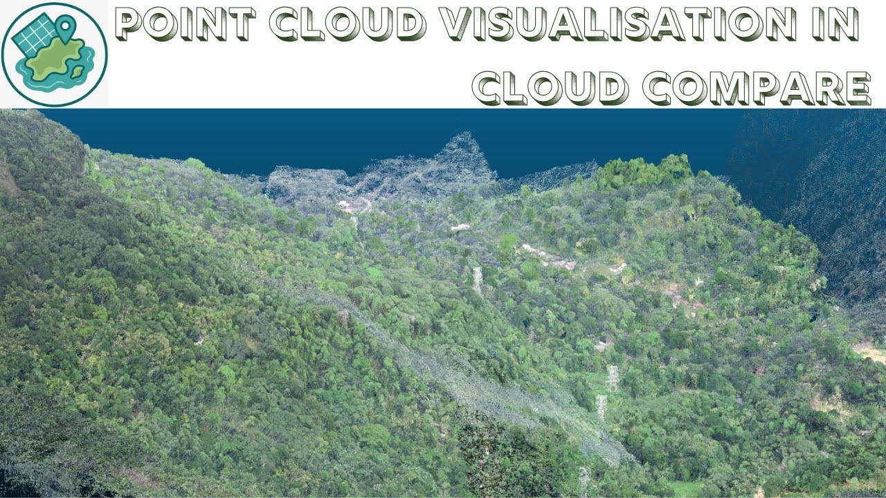 Point Cloud Visualization Using Cloud Compare