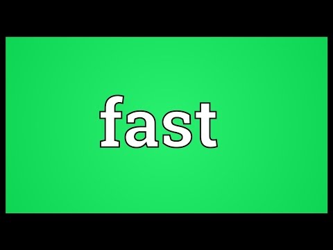 Fast Meaning