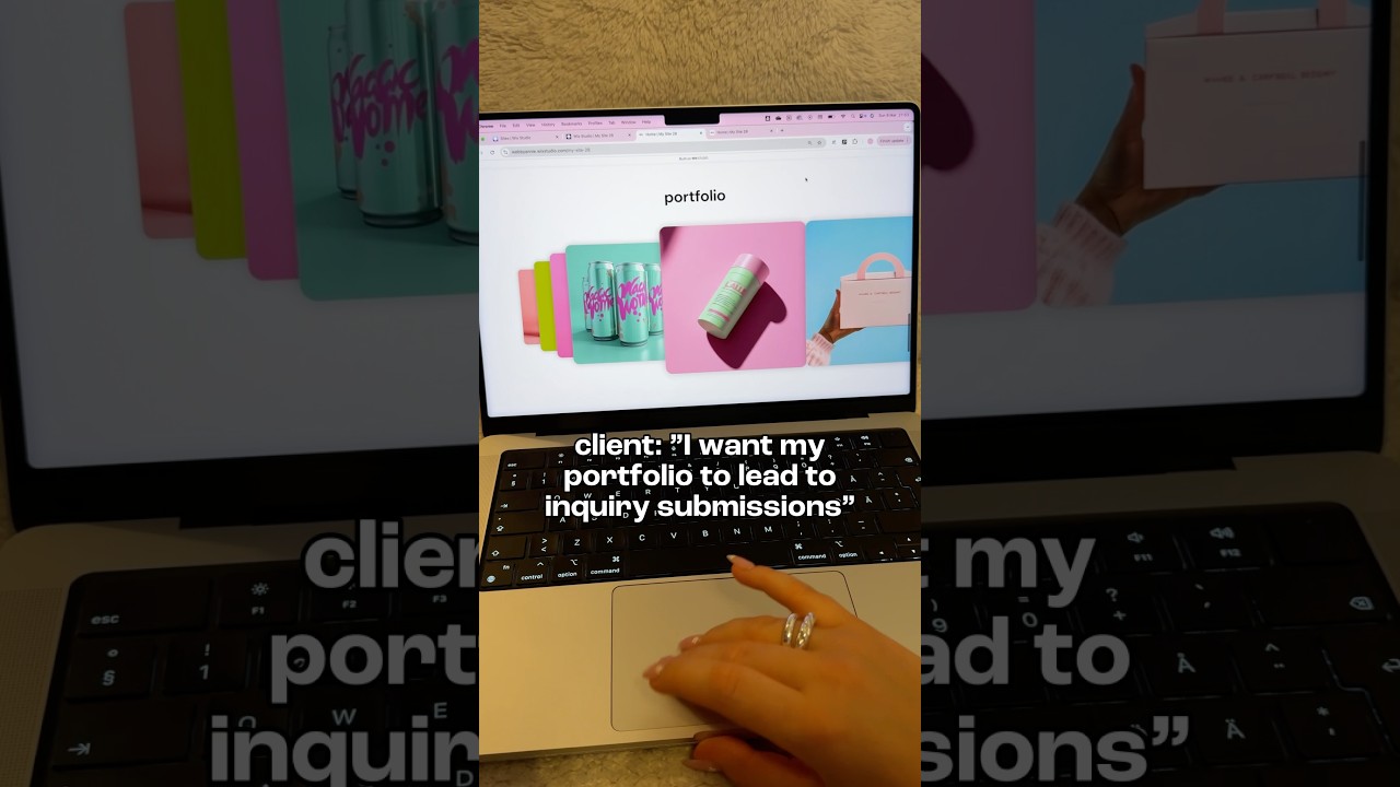 Comment YES if you want a full tutorial on how to create this with no code? 🤔 #webdesign #wixstudio
