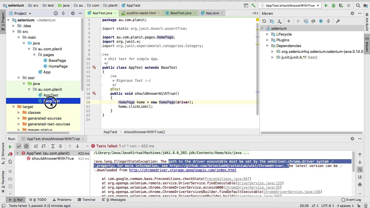 chromedriver executable must be in path | The driver executable does not exist