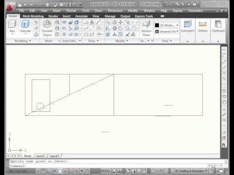 AUTOCAD MIRROR TUTORIAL | MECH-CI AUTOCAD