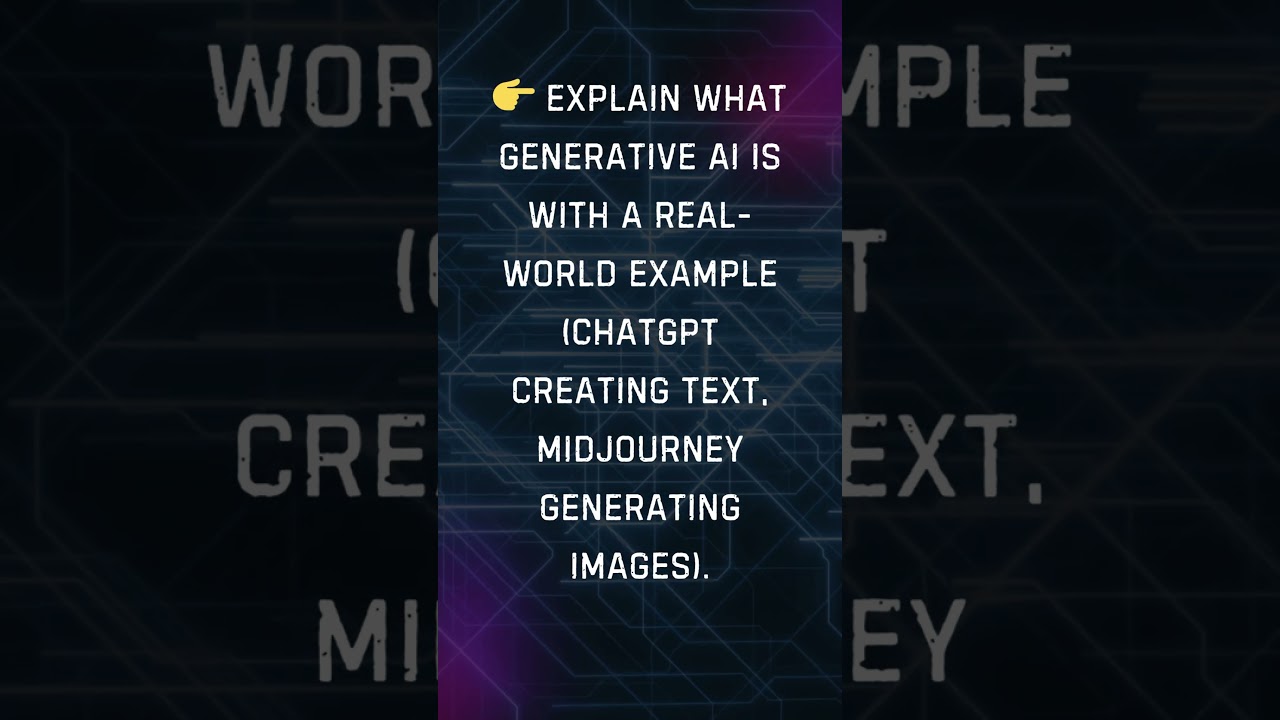 Generative AI in 60 Seconds! #learnwithlioness #education #english #generativeai #ai #learn