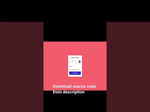 Captcha Generator in html and css source code in the description #ytshorts