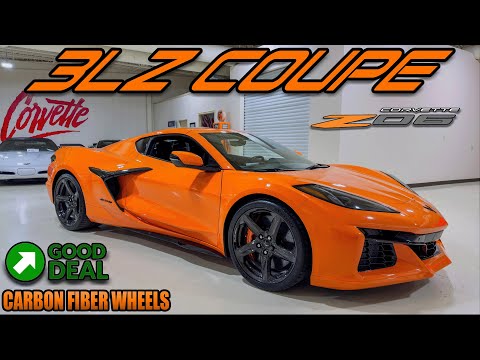 5K Under MSRP 2023 Amplify Orange C8 Z06 at Corvette World!