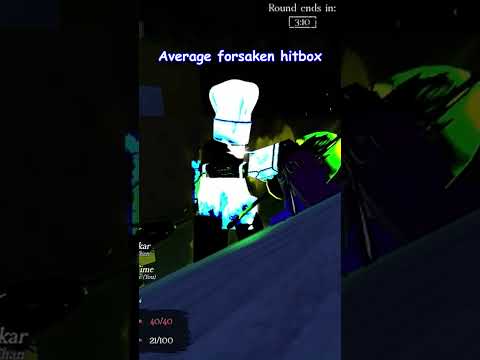Most Average Hitboxes In Forsaken. - (Roblox Forsaken Gameplay Clip 4)