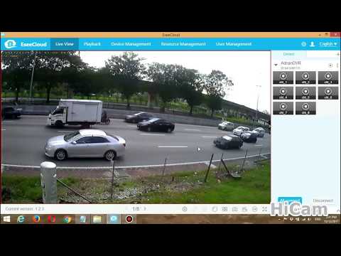 [PC or Laptop] HiCam IP PRO DVR: NEW EseeCloud CMS Installation & Operation Tutorial