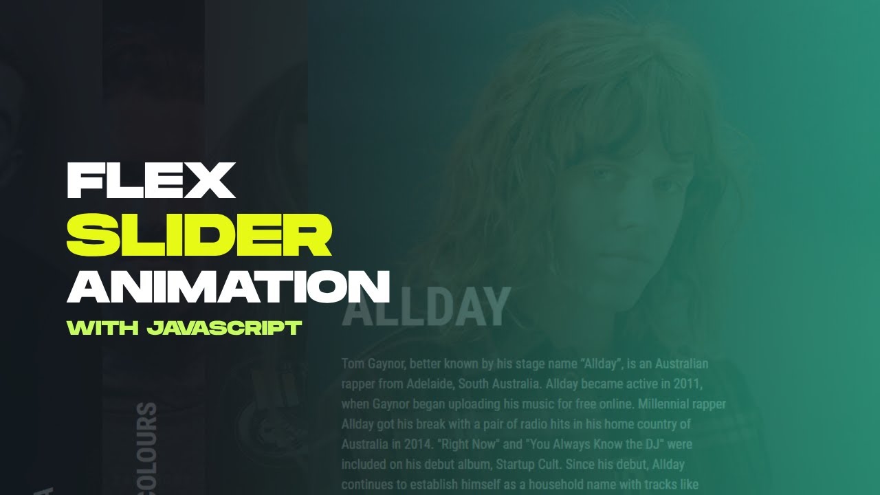 Flex Slider Using Html Css And Javascript