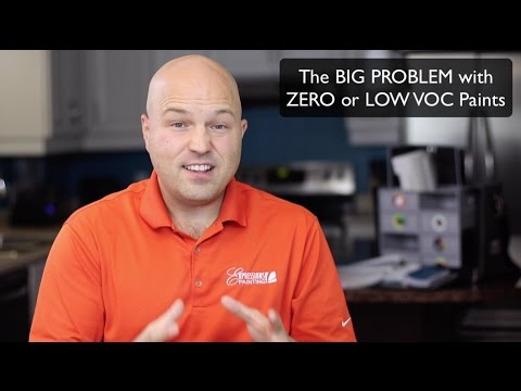 The BIG PROBLEM with ZERO or LOW VOC Paints