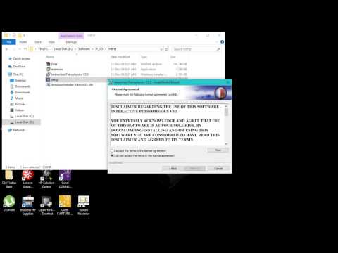How to Install IP 3.5 [petroleum software]