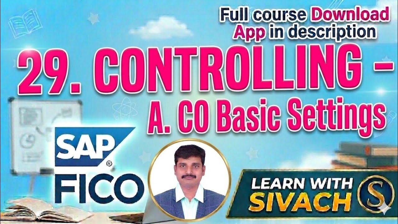 29. CONTROLLING - A. CO Basic Settings