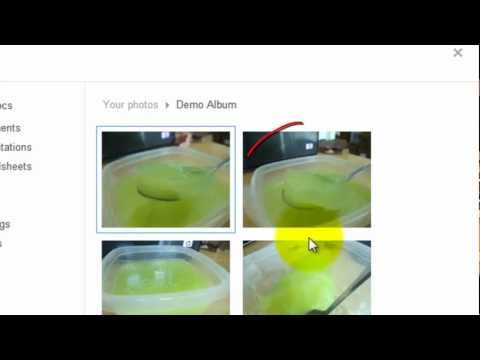 Google Sites - Insert Images from Picasa Web Album