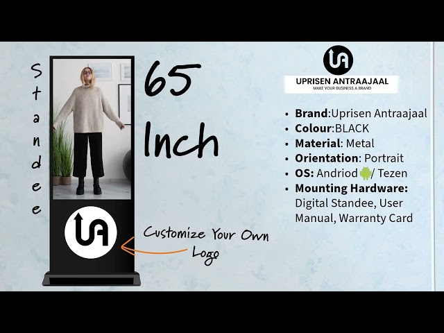 Digital Standee - 55 Inch Digital Standee Service Provider from Agra